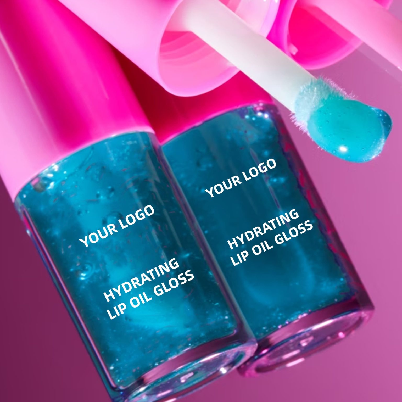 Custom Lip Plumper Gloss Vegan Natural Glossy Shine Lip Tint