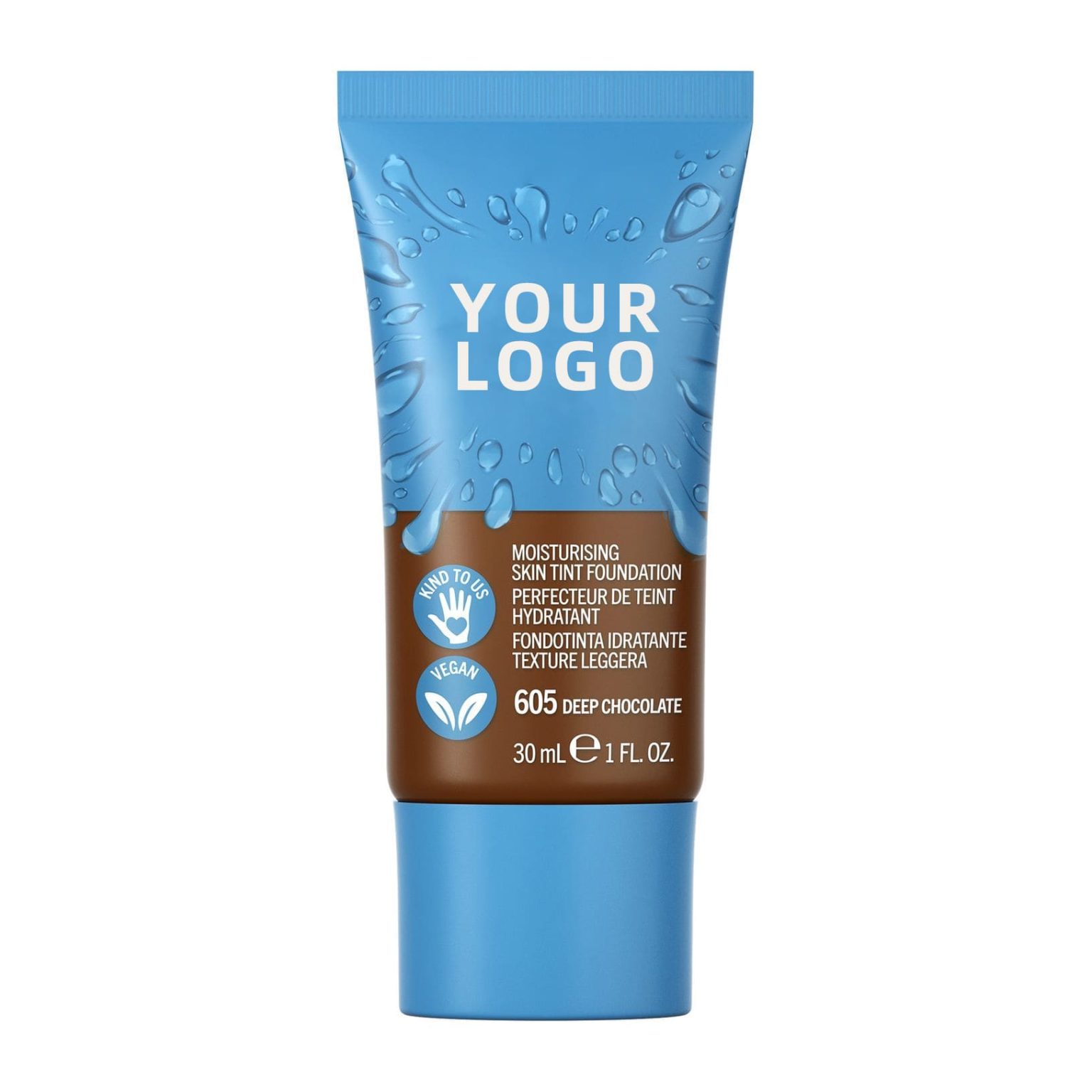Private Label Vegan Aloe Vera Moisturising Skin Tint Foundation