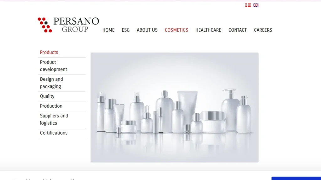 Top 10 Private Label Cosmetics manufacturers in Denmark